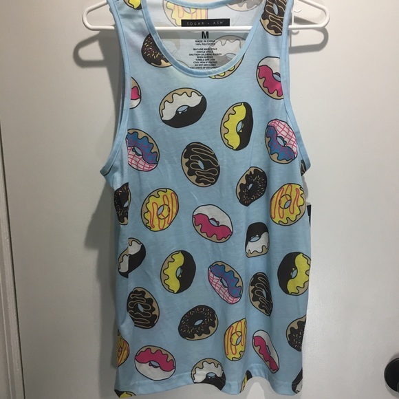 Edgar + Ash | Shirts | New W Tags Donut Tank Top | Poshmark